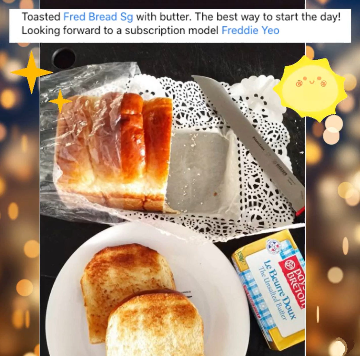 Testimonials – Fred Bread SG